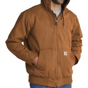 Carhartt | Jackets & Coats | Nwt Carhartt Mens Washed Duck Active Zip ...